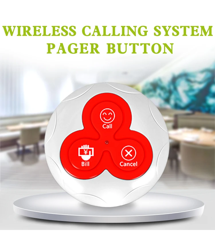 Ringbell Fd-3 Restaurant Buzzer Caller Table Bell Call Button Pager ...