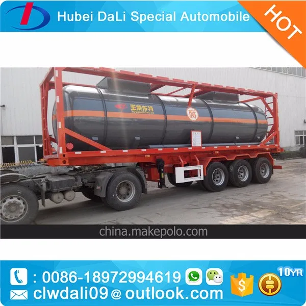 High Quality Chinese Trailer Factory 40ft 20ft Liquid Helium Iso Tank ...
