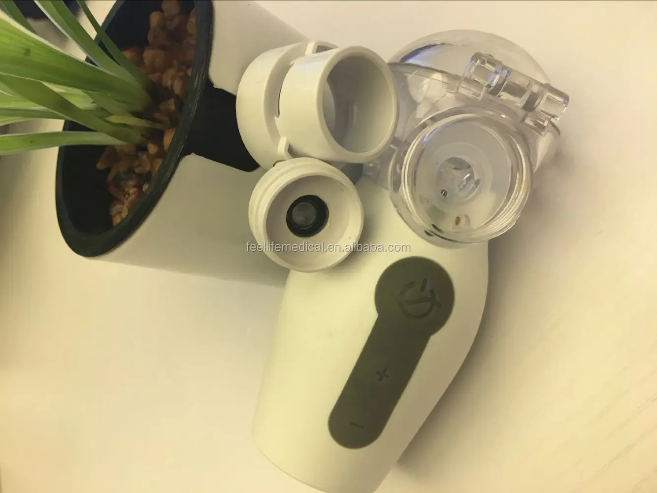 Uniform&Frequency Mesh Nebulizer with Nebulization Adjustable Inhaler ...