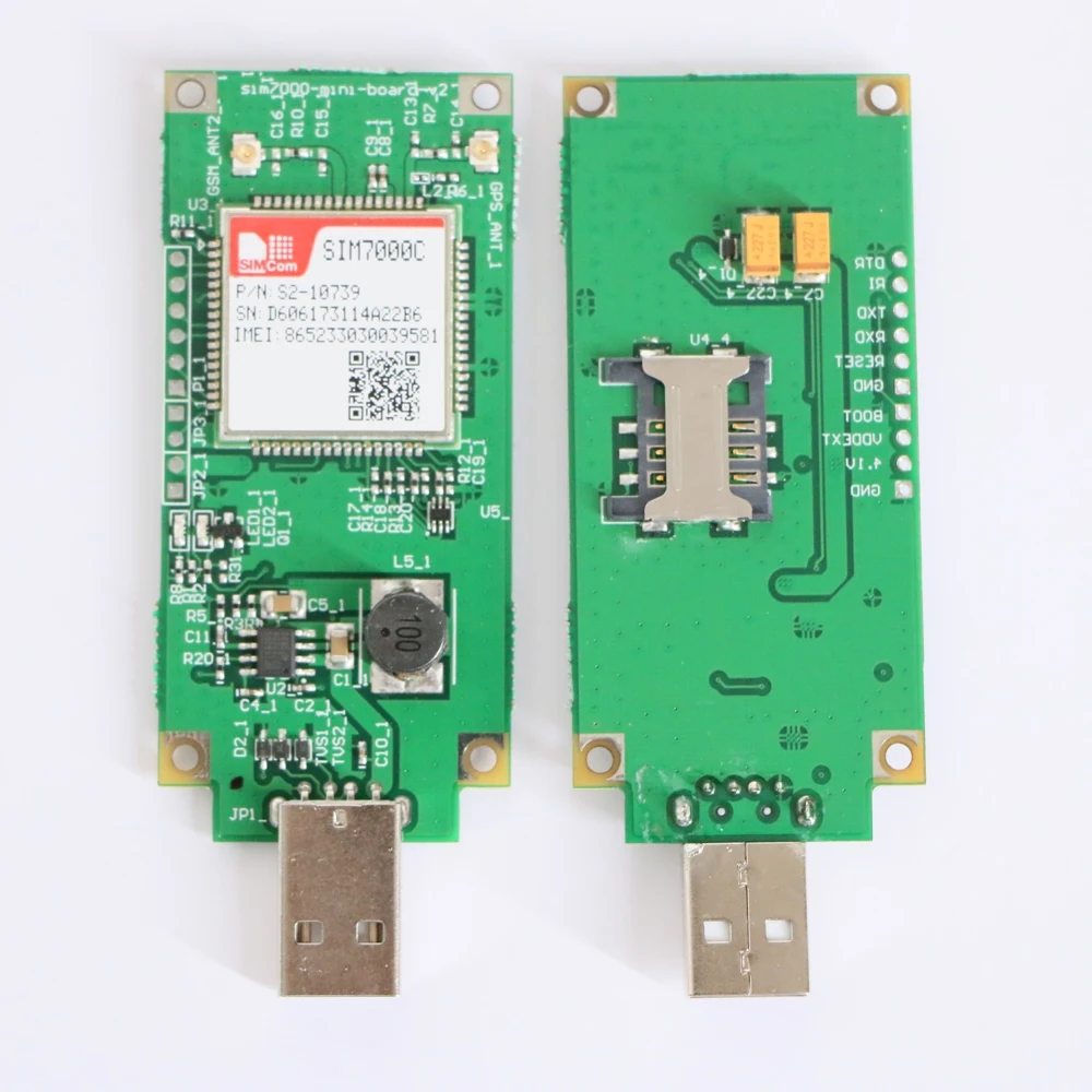 Simcom Nb Iot Lte 4g Sim7000c Usb Evk Evb Board - Buy Sim7000c,Simcom ...