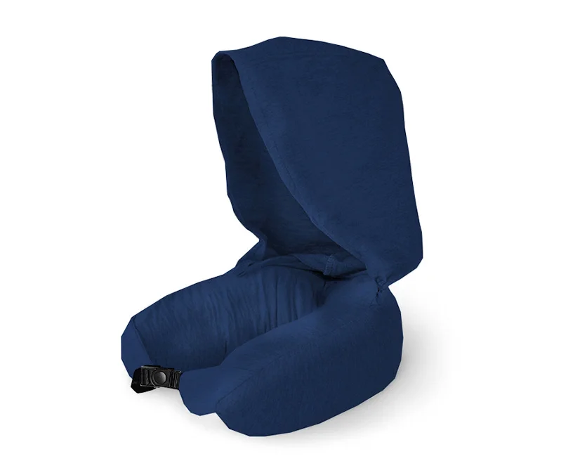 U Shaped Hooded Pillow - Winter Warm Hat & Neck Support