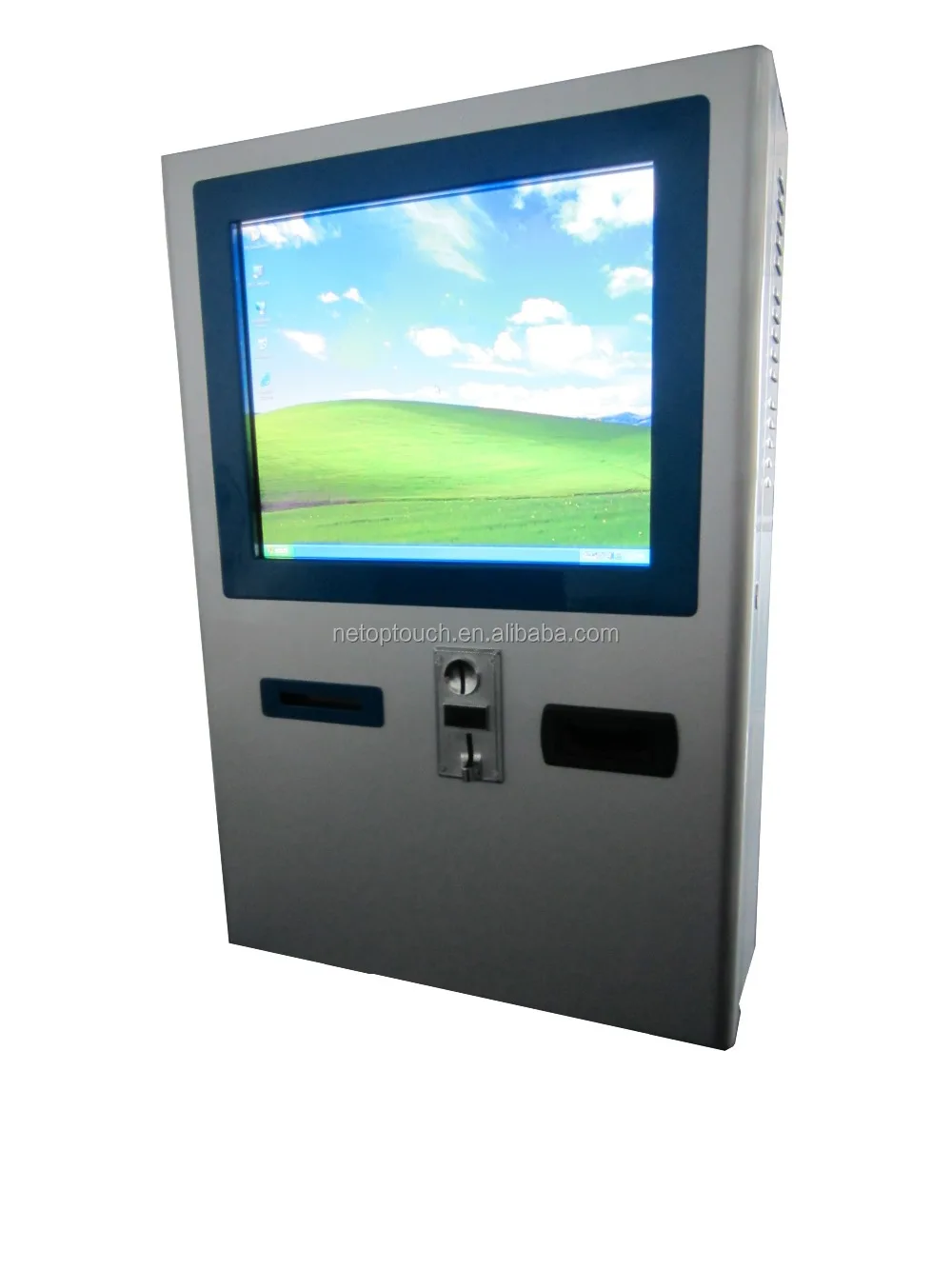 Self-service Wall Mounted Touchscreen Kiosk Housing Modern Service ...