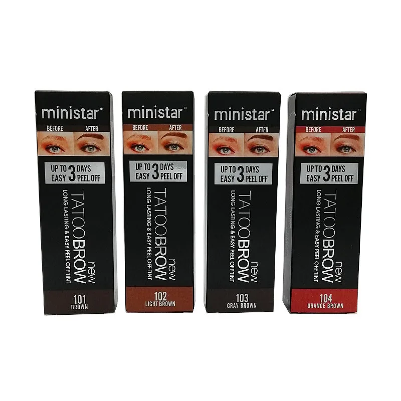 MINISTAR Beauty Makeup Tattoo Brow - 72H Long Lasting
