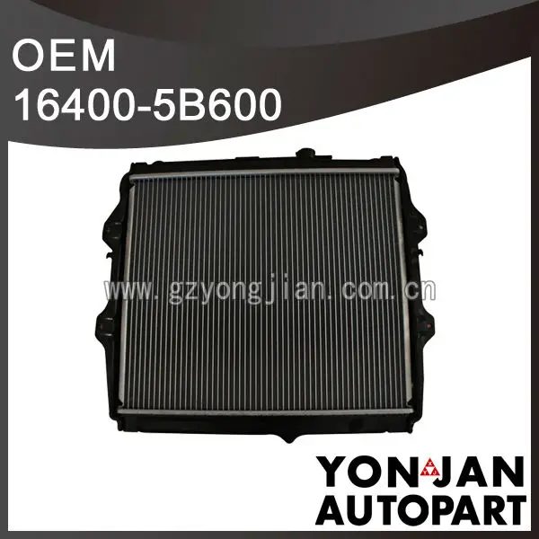 Car Cooling Radiator 16400-5B600 - High-Quality Steel Assy