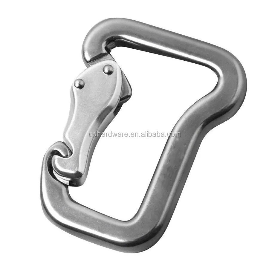 18KN Multiuse Aluminum Climbing Carabiner Clips Hook for Parachuting