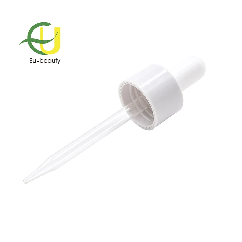 20/410 White Smooth Pp Dropper Cap With Glass Pipette 77mm Length - Buy ...