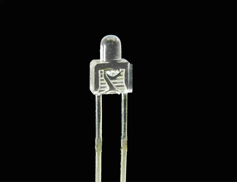 2 Pins Dual Polarity 2mm Tower Red-white Bi-color Led - Buy 2mm Bi ...