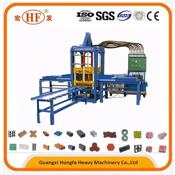 Concrete Block Interlock Paver Mold Machine Cement Paving Stone Brick ...