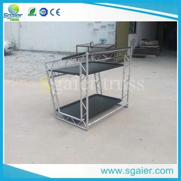 Indoor Aluminum Truss Dj Table For Disco - Buy Dj Table,Truss Dj Table ...