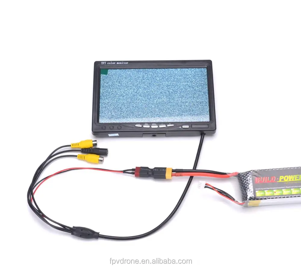 7 Inch LCD TFT FPV Monitor - Ideal for Ground Station Phantom