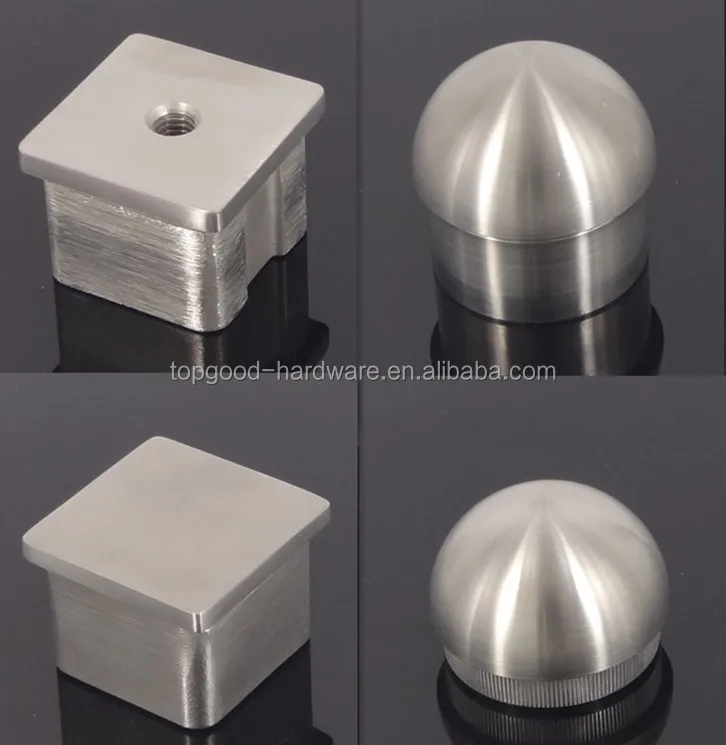 Stainless Steel Threaded Round Pipe End Cap - Buy Stainless Steel Tube ...