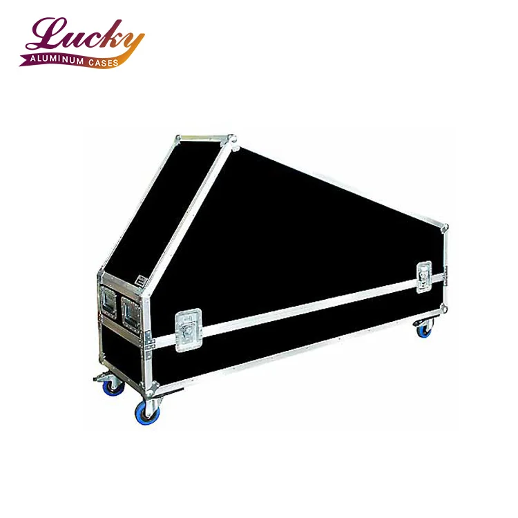 Custom Size Logo Professional Travel Aluminum Harp Flight Case