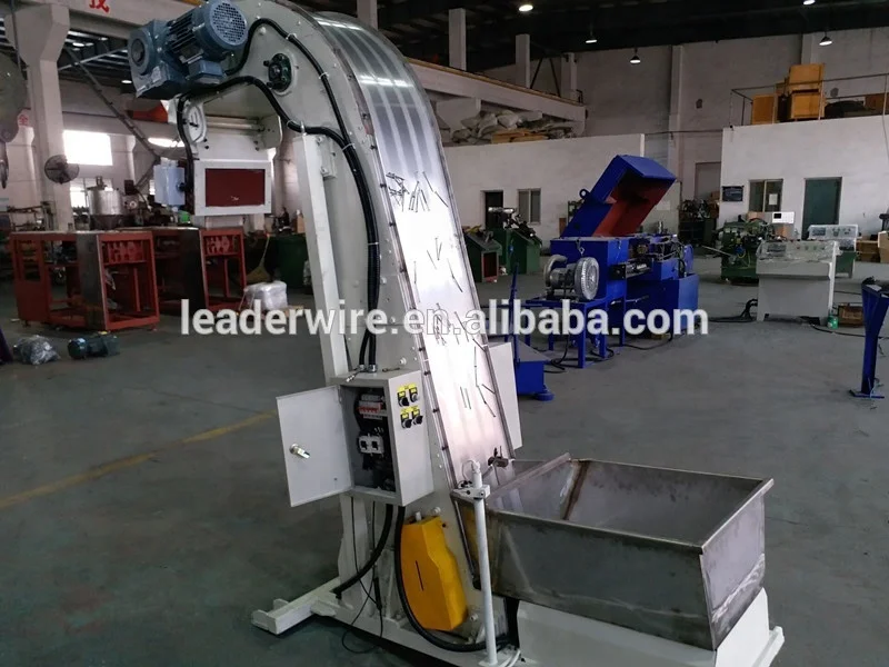 Automatic Vertical Magnetic Conveyor For Nail Thread Rolling Machine ...