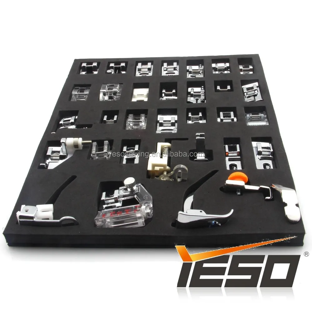 Multifunctional Kit 32 Presser Foot Yeso Sewing Machine Spare Parts ...