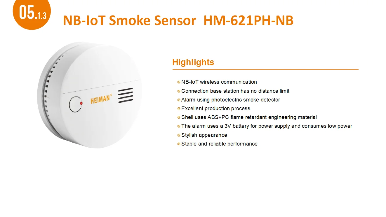 Smart citiy IoT Smart Sensor fire alarm smoke detector - Famidy.com