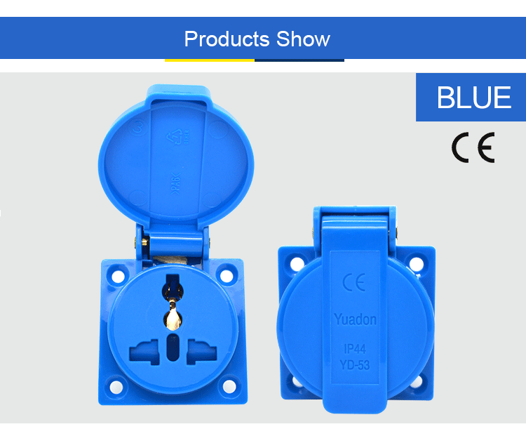 IP44 Waterproof Universal Socket - Outdoor Electrical Solution
