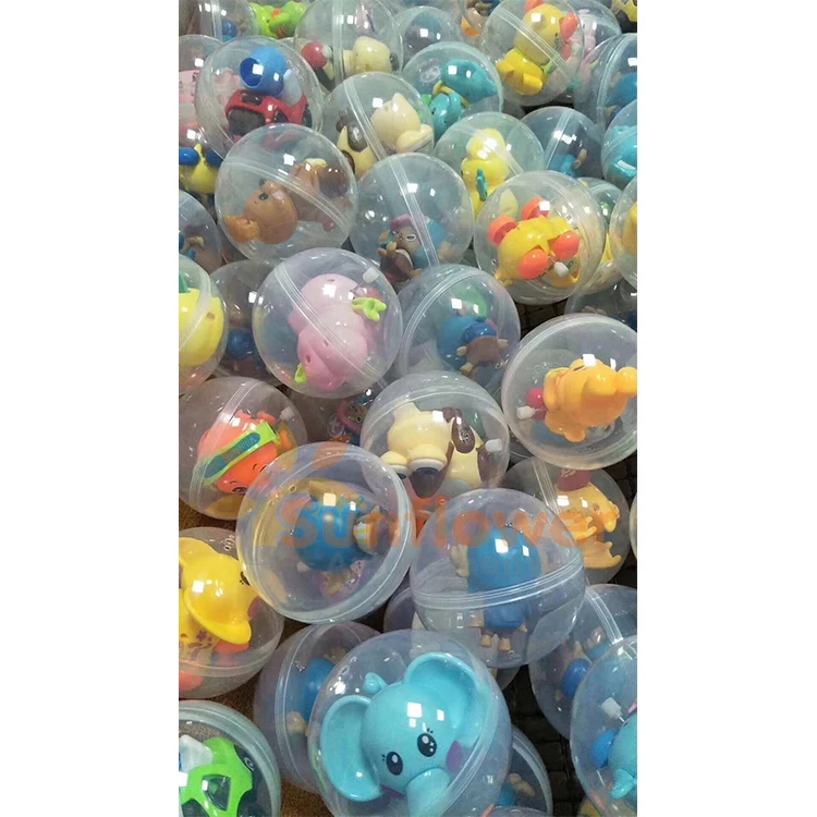 Good Quality Bulk Toy Vending Capsules Plastic Gashapon Toys For ...