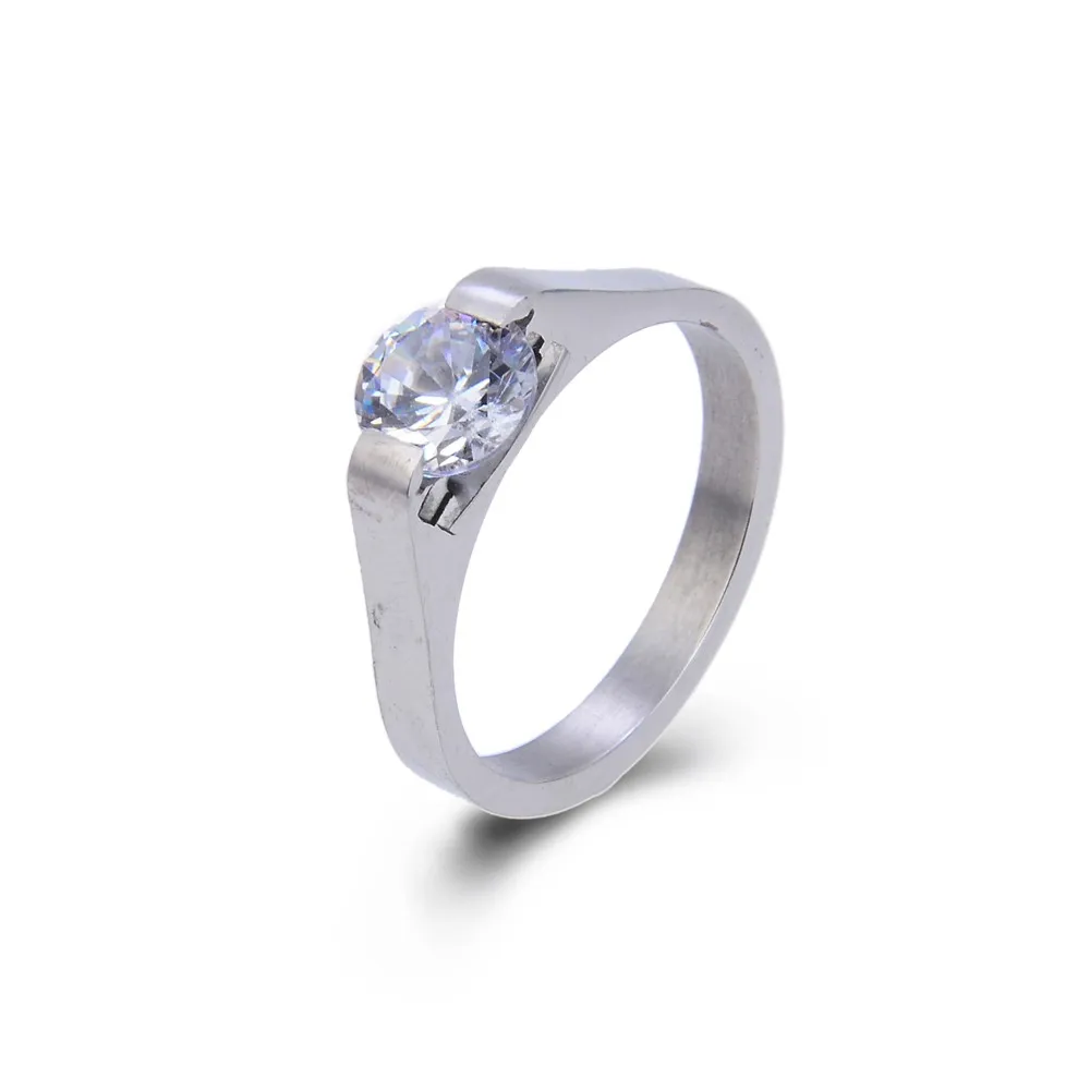 Stainless Steel Lover Wedding Couple Ring Design Married Engagement ...