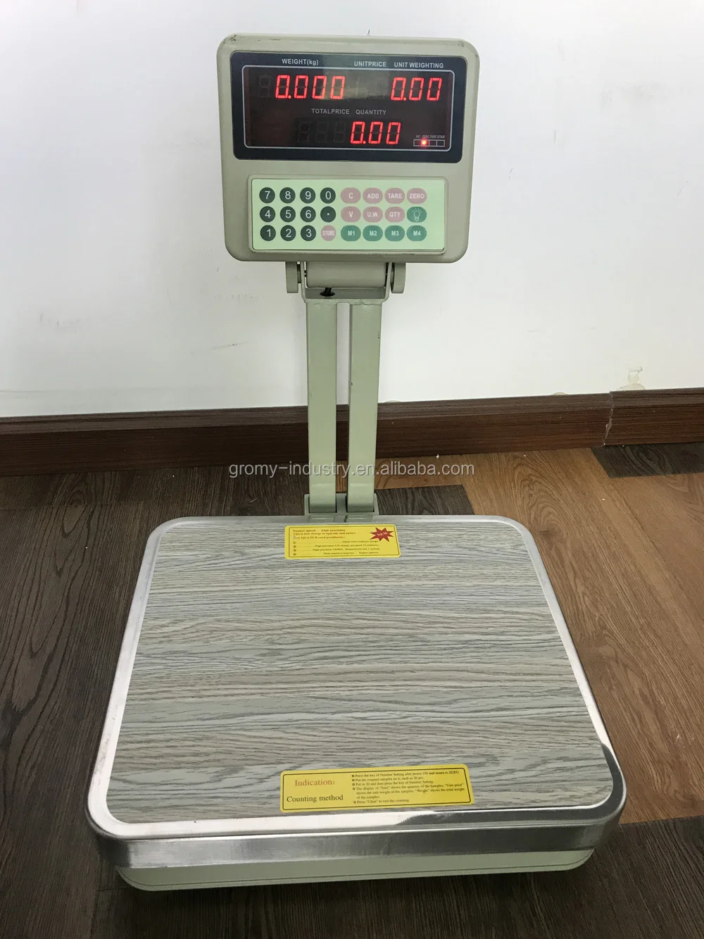 Tcs Electronic Qua Price Platform Scale Manual 606 - 1 Year Warranty