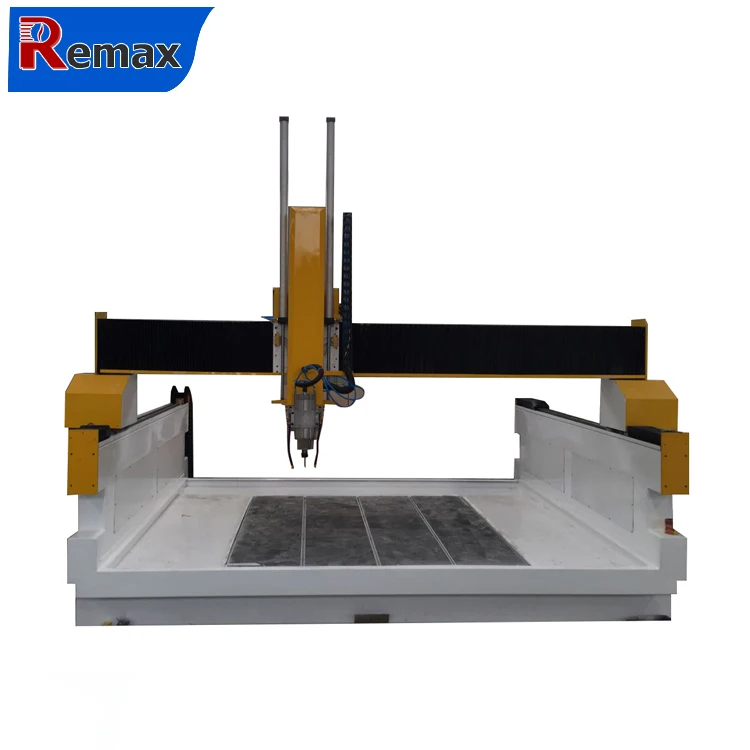 High Z Axis 3d Styrofoam Carving Cnc Router 5 Axis Foam Cutting Machine ...