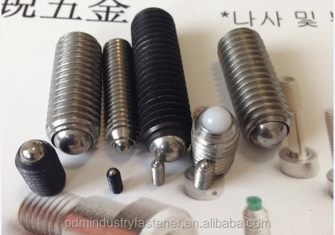 Stainless Steel Spring Ball Plunger Machine Steel Ball Screw - Buy ...