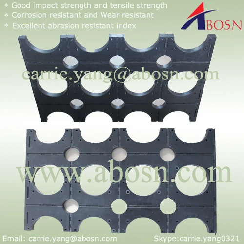 Hdpe Pipe Support Block/hdpe Plastic Spacer Board/pe Plastic Pipe ...