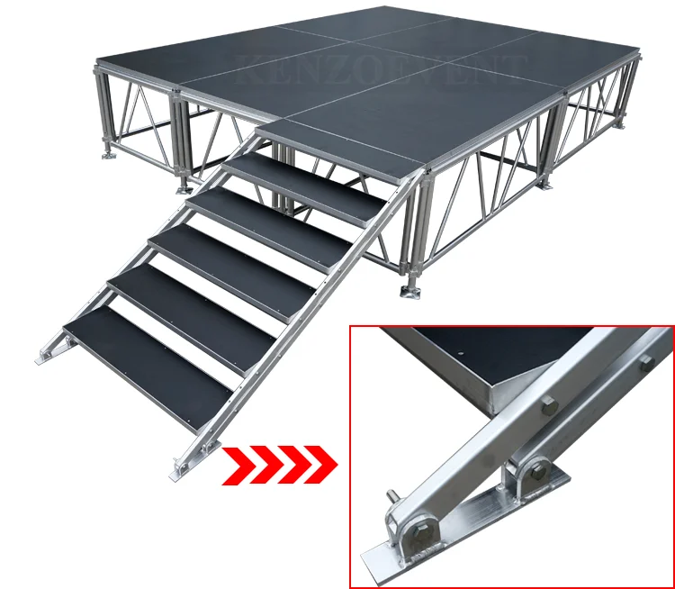 Aluminum Stage Mobile Concert Stage - Portable Platform