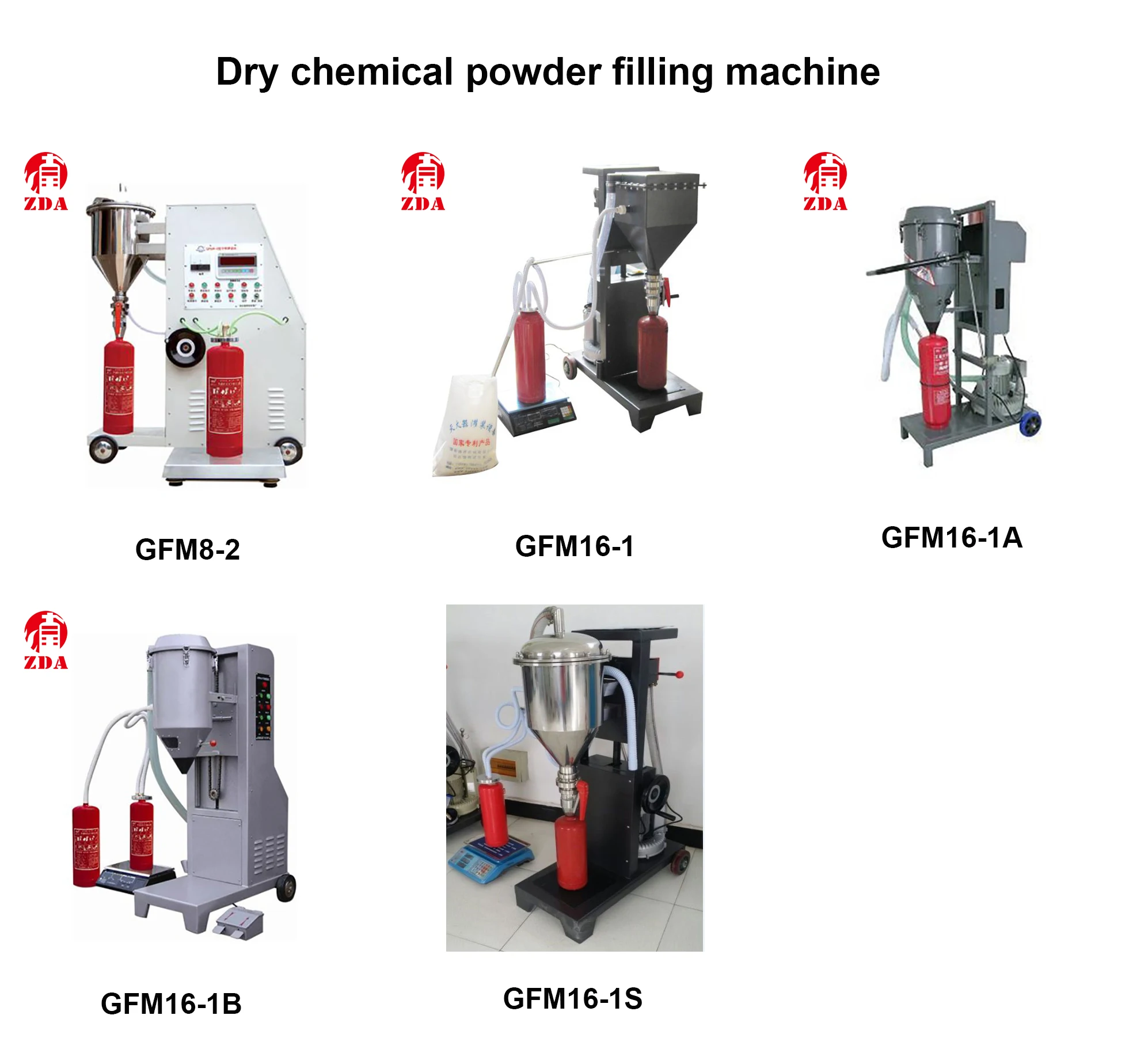 Semi-auto Fire Extinguisher Powder Recharging Machine Fire Fighting ...