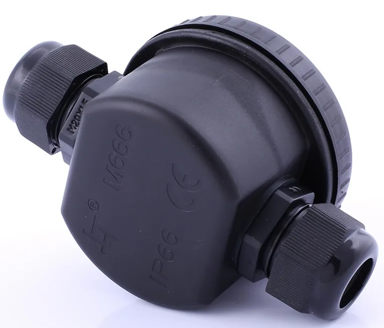 Ip66 Plastic Waterproof Electrical Junction Box Power Cable Connector ...