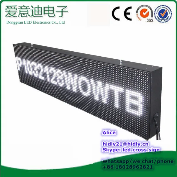 Wireless Hanging Programmable Mini Led Sign Display Board Led ...