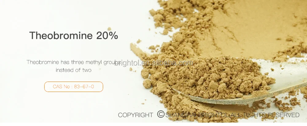 100% Nature Theobromine Cas: 83-67-0 - Buy Cocoa Extract Powder ...