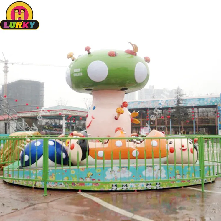 Amusement Park Kids Rides Ladybug Carousel Cute Ladybird Ride For Sale ...
