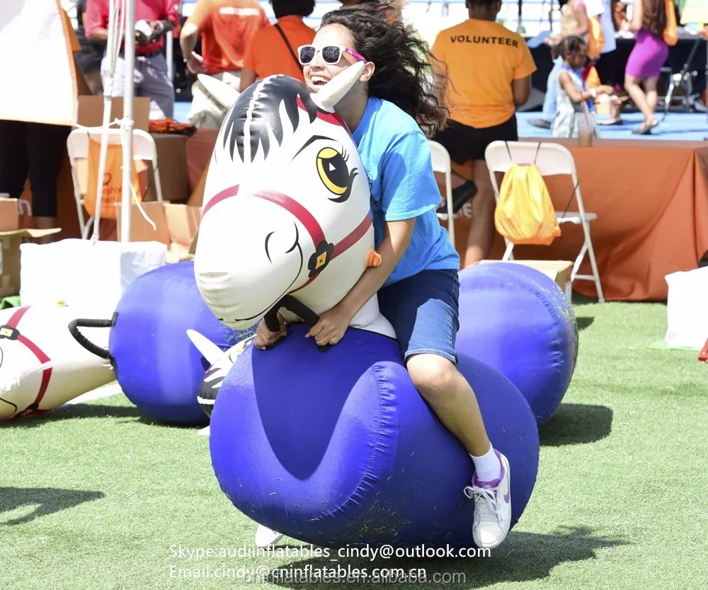 Most Popular Inflatable Human Derby Hop,Inflatable Pony Horse Racing ...