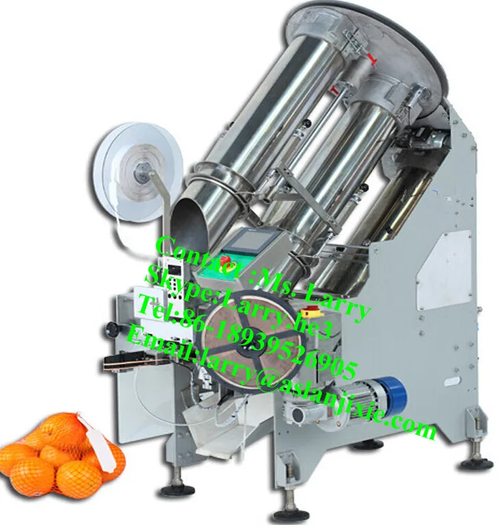 Onion Mesh Bag Packing Machine/garlic Bagging Machine/automatic Bag ...