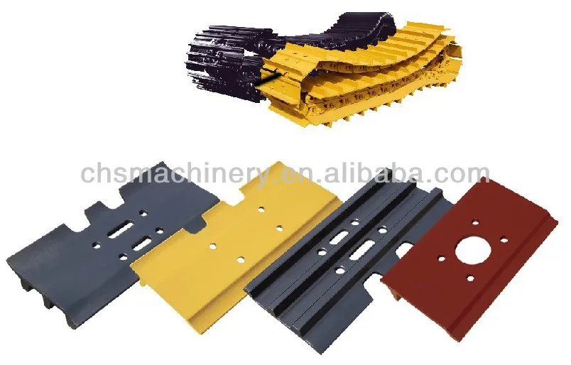 Excavator Spare Parts Track Shoes Track Plate Undercarriage Track Pad ...