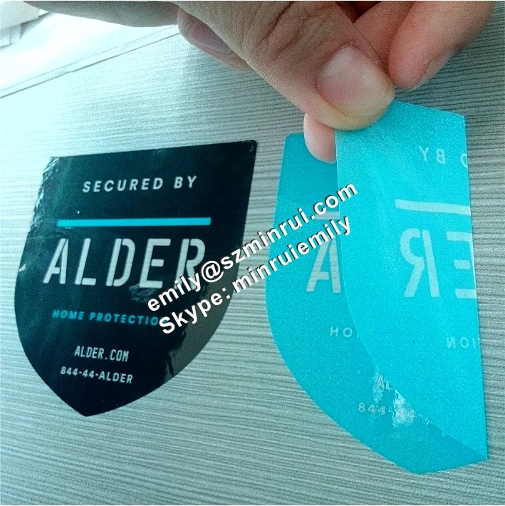 Transparent Adhesive Labels For Window Glasses,Clear Adhesive Stickers ...