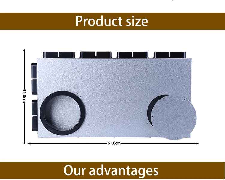 Manufacture Galvanizing Metal Air Flow Distribution Box - Buy Flat Pipe ...