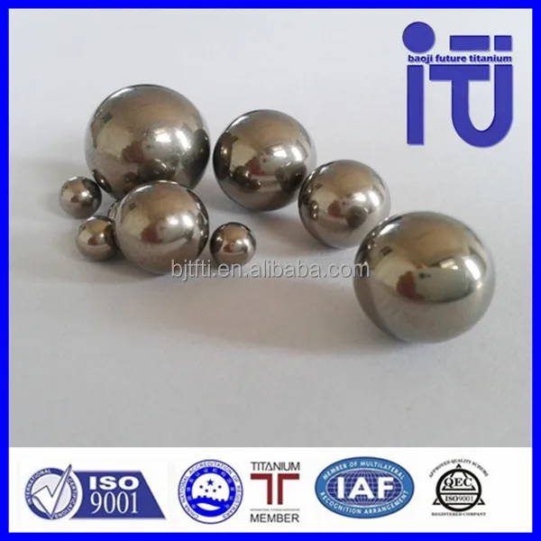 Commercial Pure Titanium Grade 2 Gr2 Titanium Balls With Holes And ...