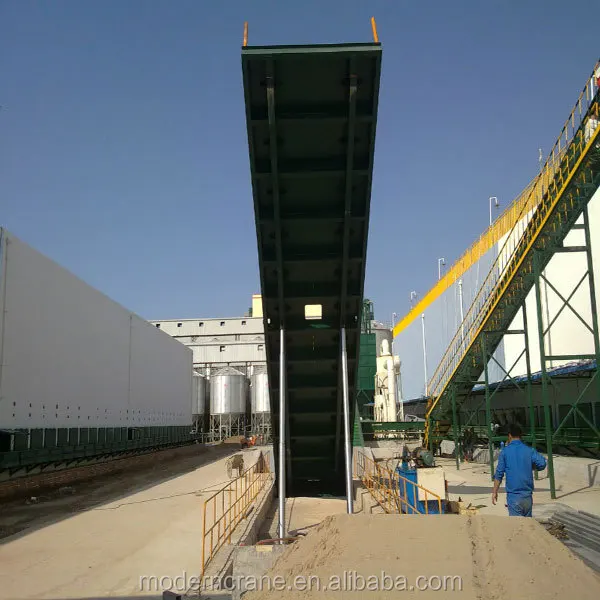 Container Unloading Dumper Container Discharge Dumper Truck Dumper ...