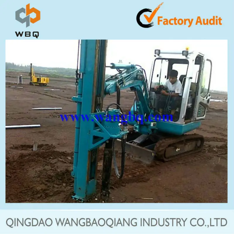 Ground Screw Pile Driver Machine For Solar Energy System - Buy Ground ...