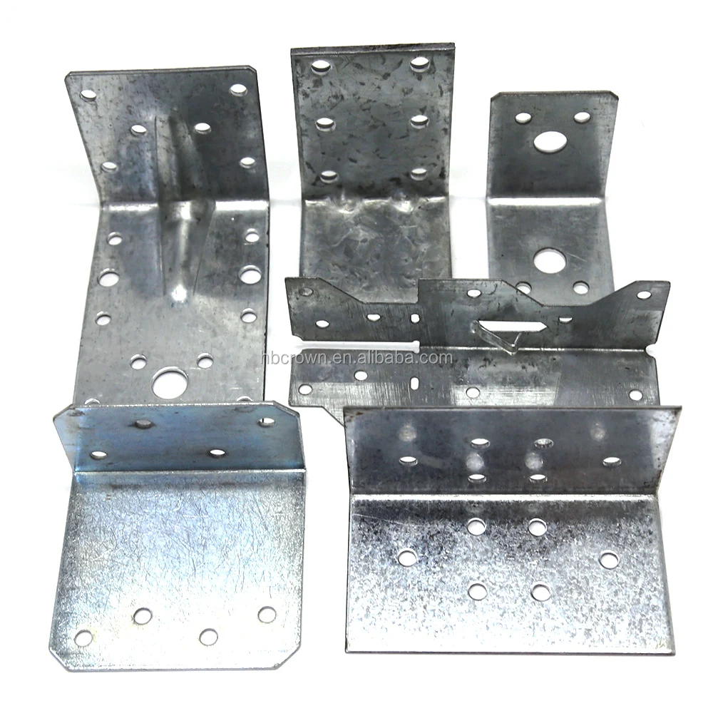 L Shape Angle Bracket and Strap - Durable Metal Brackets