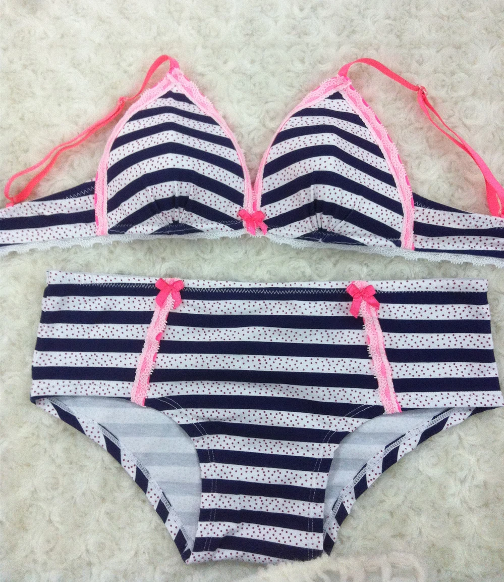 Lovely Cartoon Panda Junior Bra Set - Buy Junior Bra Set,Cartoon Junior ...