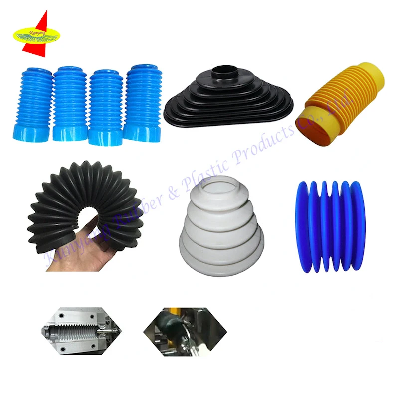 Standard or Custom Molded Big EPDM Rubber Round Bellows