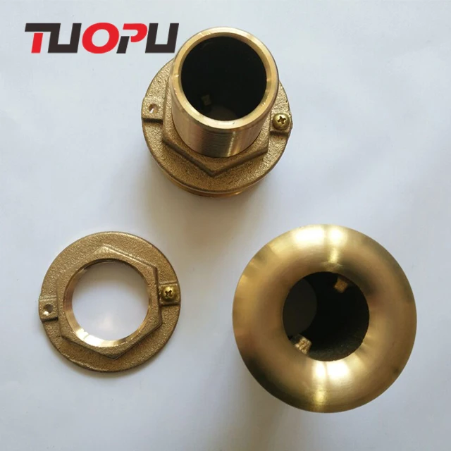 Bronze Yacht Thru Hull Marine Rudder Port Boat Fittings