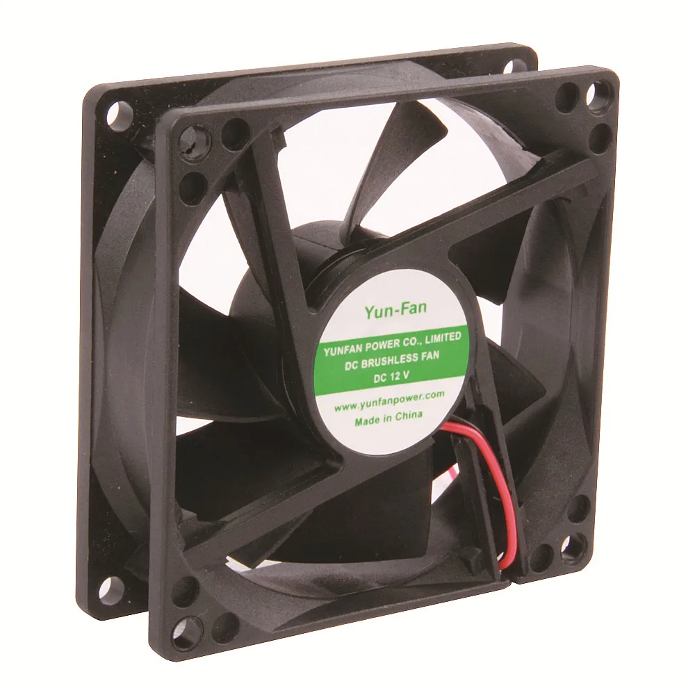 Axial 8025 80*80*25mm 12v 24v Brushless 12 Volt Dc Fan 0.17a 3000rpm ...