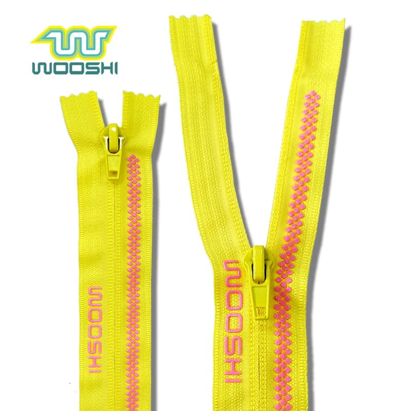 Factory Price 3# 5# Nylon Reversible Zipper With Rubber Puller Nylon ...