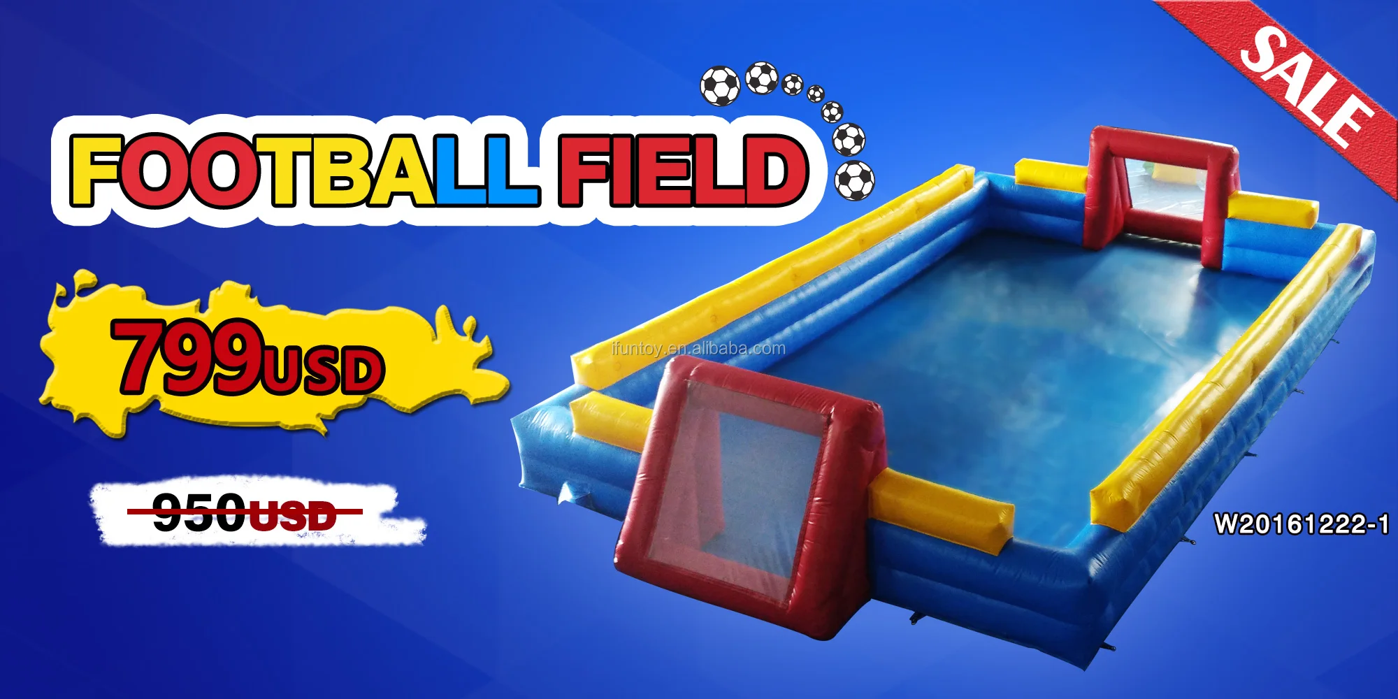 Outdoor Cheap 3v3 Inflatable Panna Soccer Field/ Panna Soccer Arena For ...