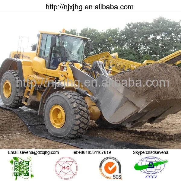 Heavy Duty Ground Cover Track Heavy Equipment Swamp Access 4'*8' Track ...