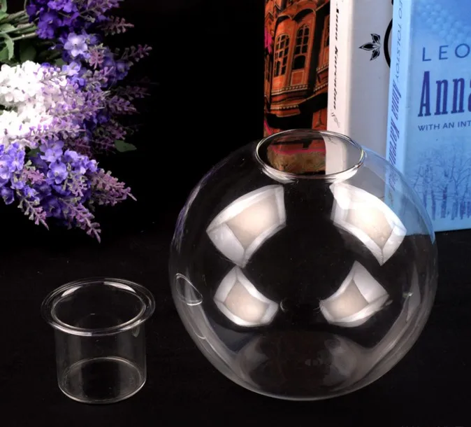 Ball Shape Glass Dome As Glass Tealight Candle Holder And Preserved ...