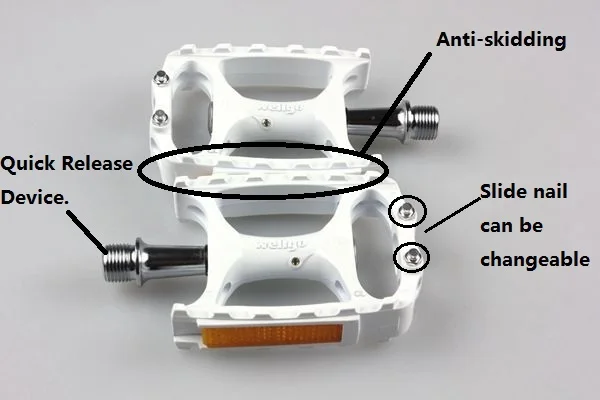 Wellgo Quick Release Device Bicycle Pedal/lady Pedal - Buy Bicycle ...